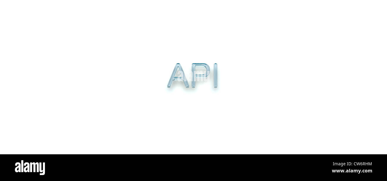 Api font hi-res stock photography and images - Alamy