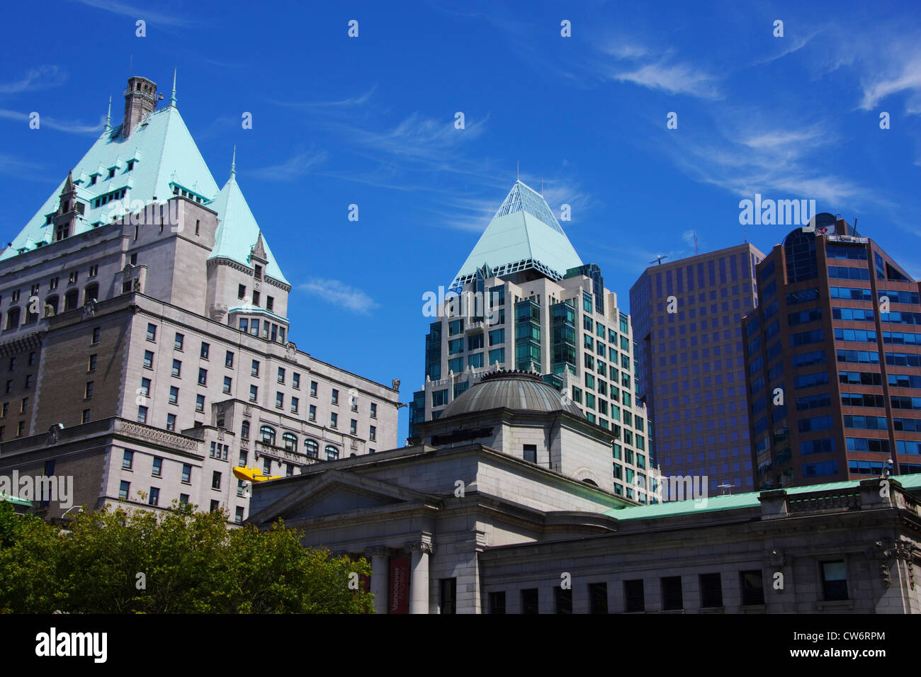 buildings in vancouver downtown, Canada, Vancouver Stock Photo - Alamy
