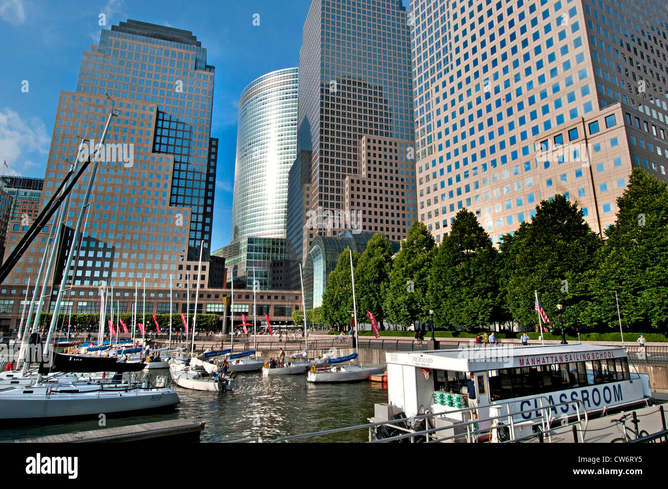 Financial Center Harbor Port One World Trade Center New York City ...