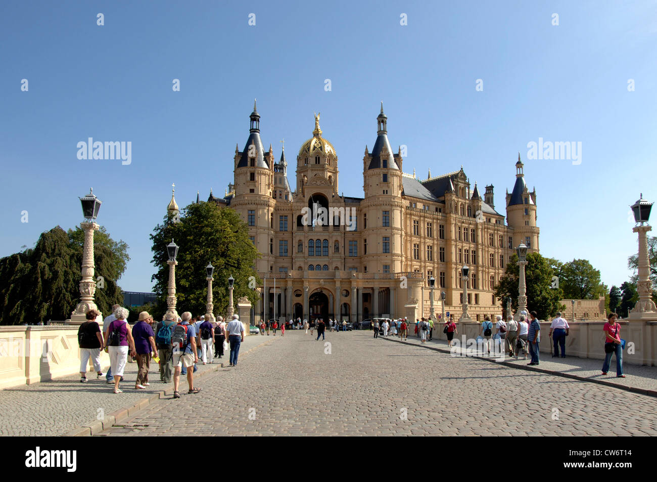 Schweriner Schloss, Schwerin Palace, Germany, Mecklenburg-Western ...