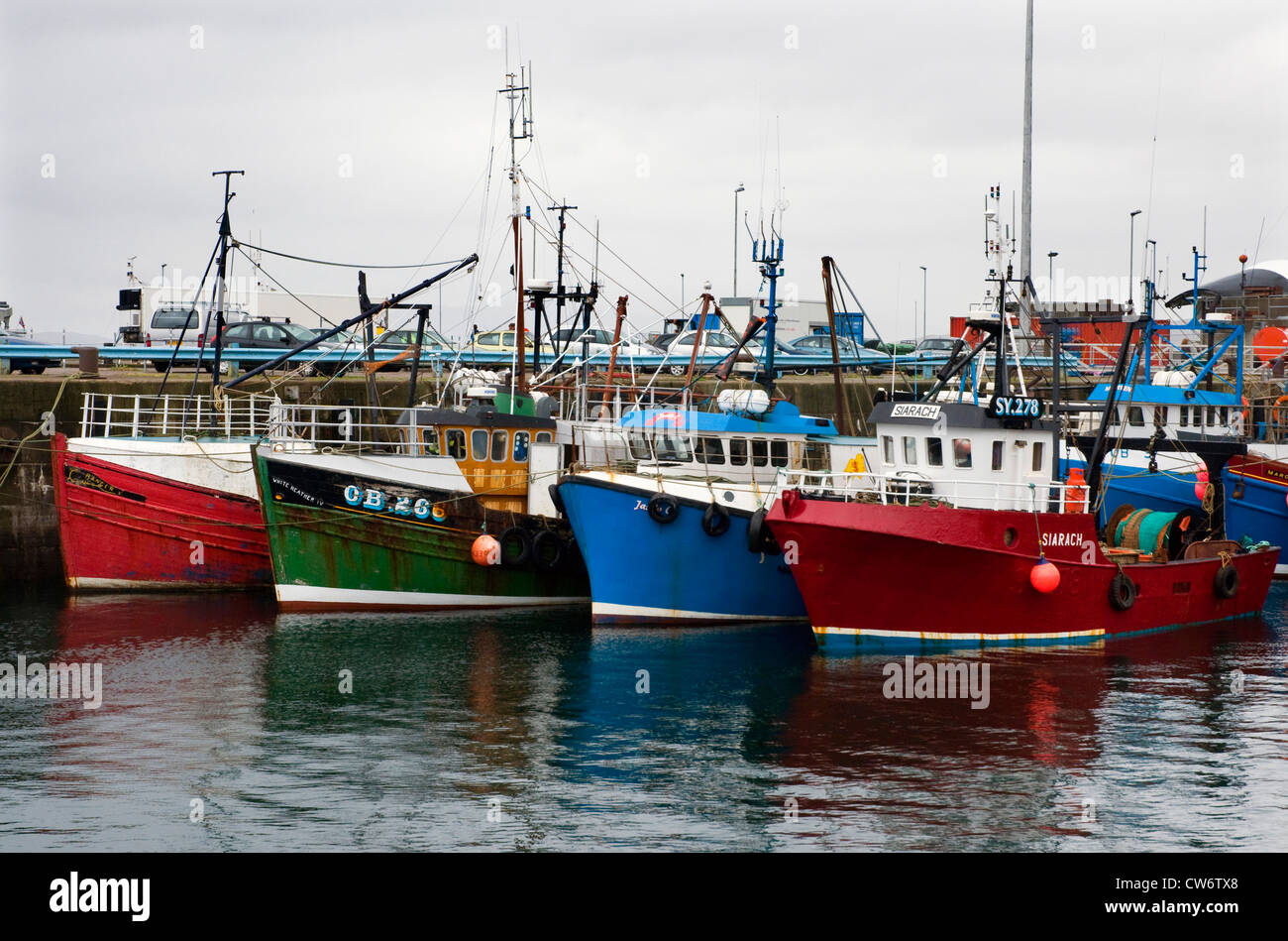 Scottish inshore fishing boats hi-res stock photography and images - Alamy
