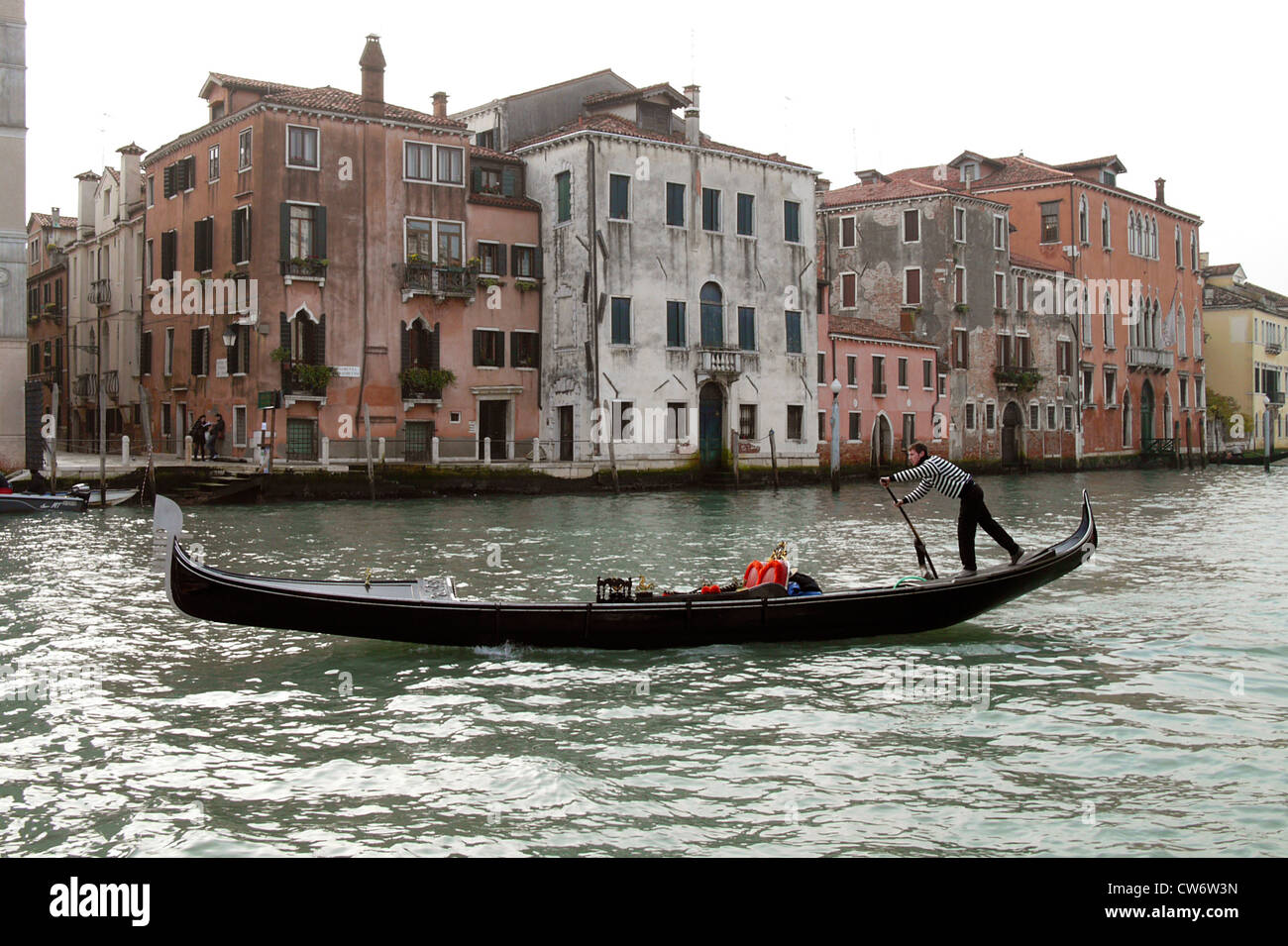 Person on inland waterways boat hi-res stock photography and images - Alamy