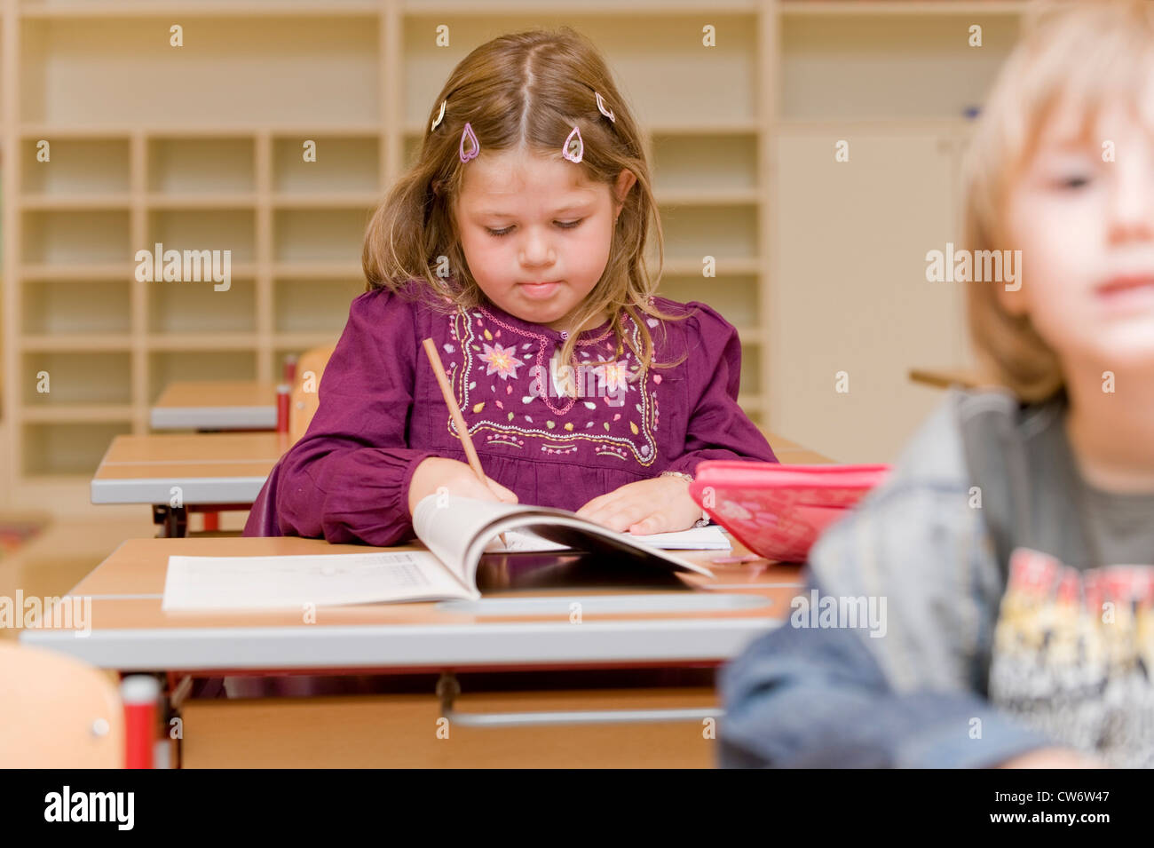 pupils in school Stock Photo - Alamy