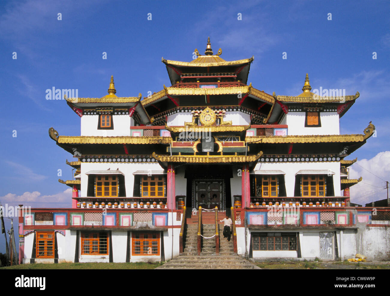 India, West Bengal, Kalimpong, Zong Dog Palri Fo-Brang Gompa tibetan ...