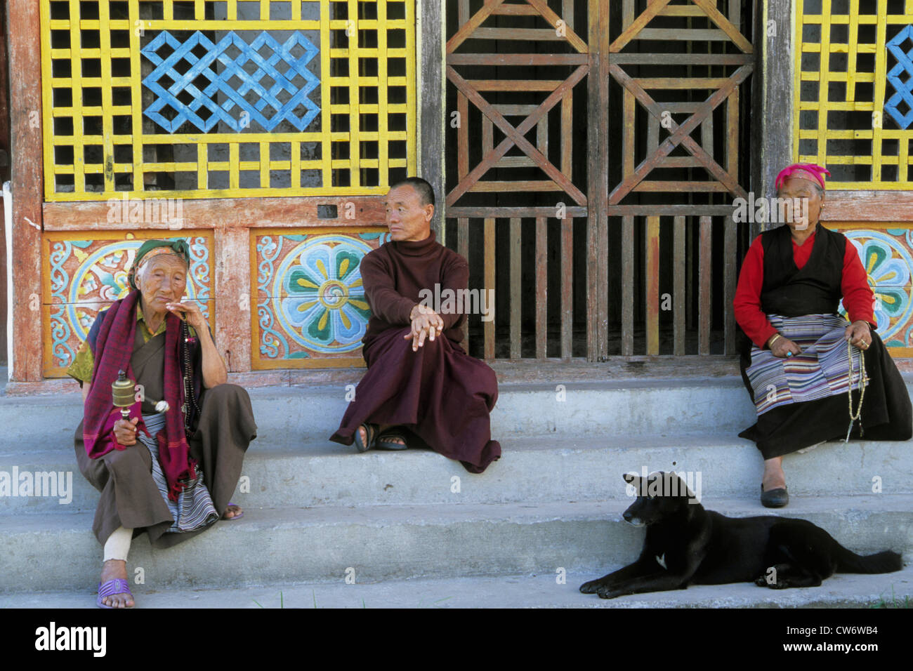 Tashiding hi-res stock photography and images - Alamy