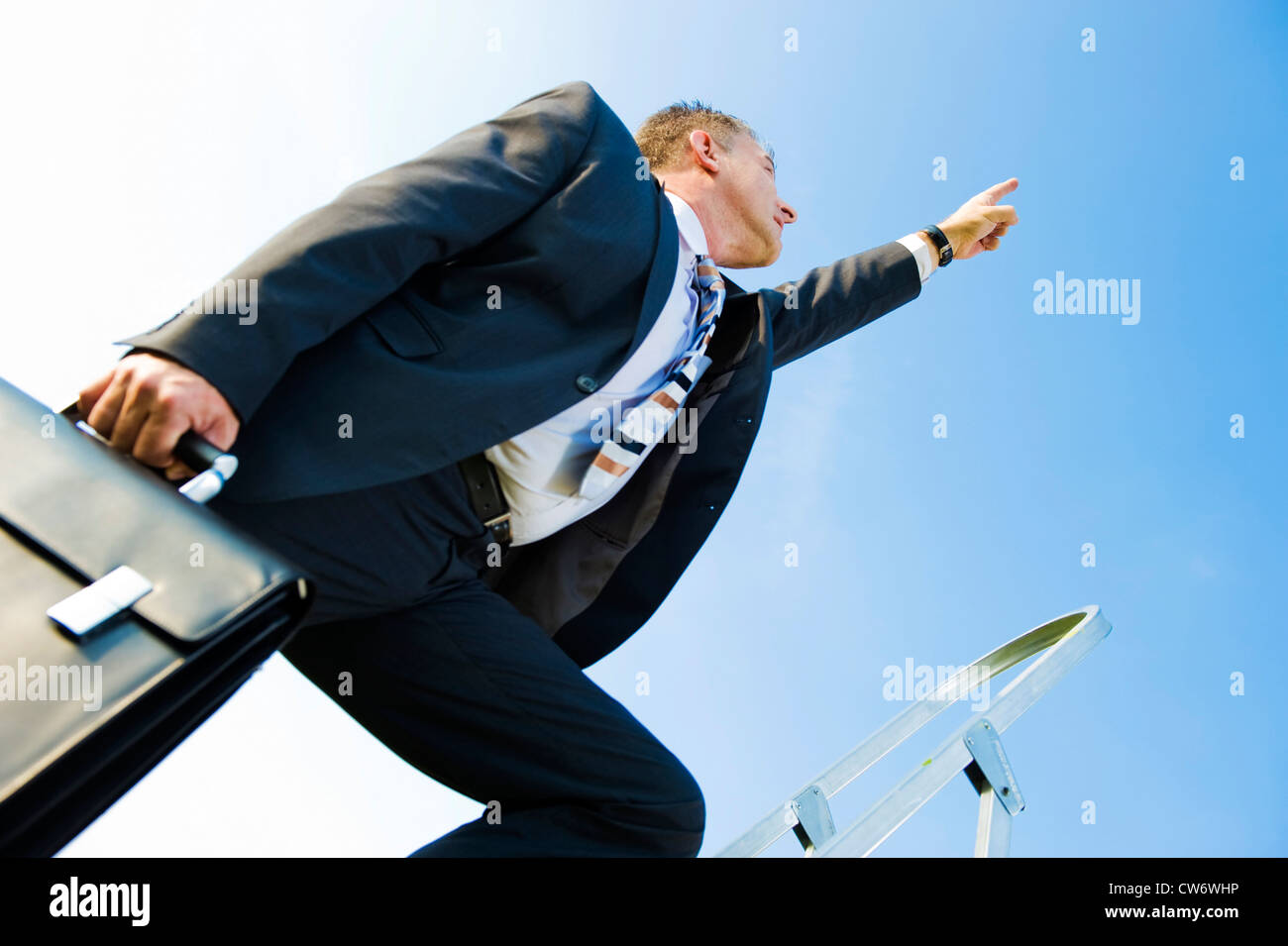 Career promotion ladders hi-res stock photography and images - Alamy