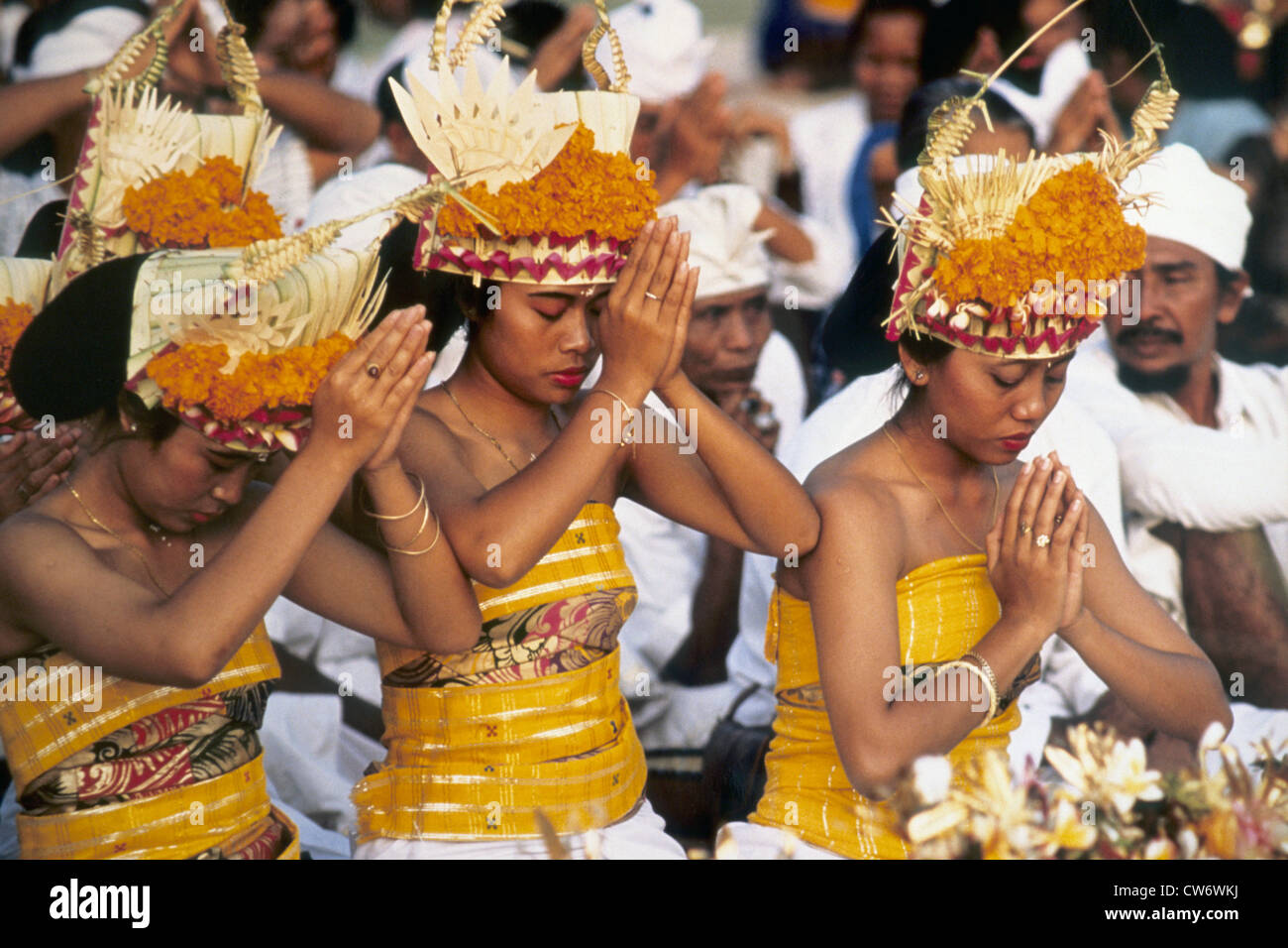 Indonesia Bali religious ceremony Stock Photo - Alamy