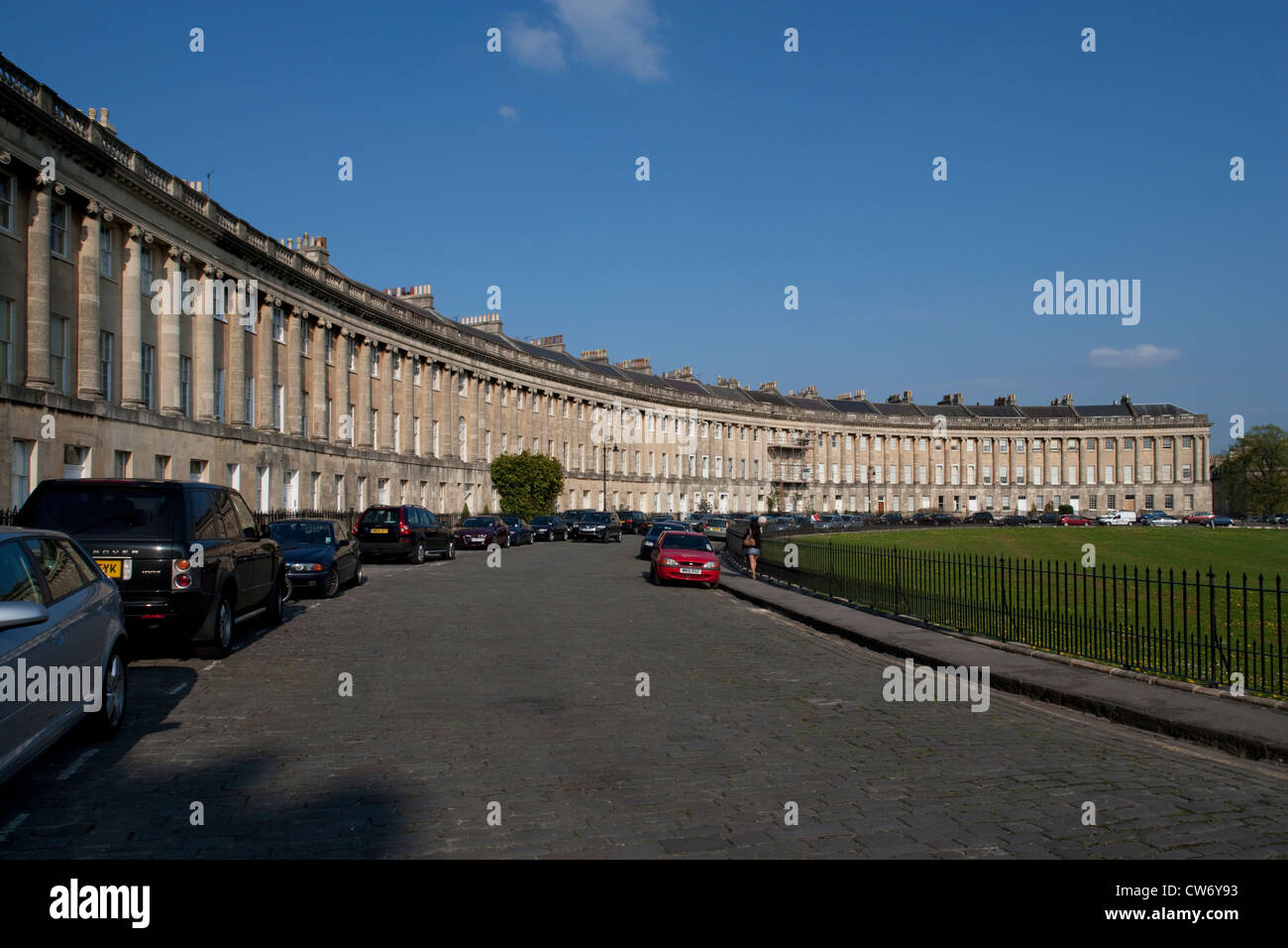 Bath: Royal Crescent Stock Photo - Alamy