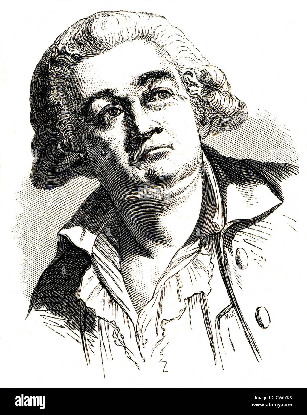 Nobleman of Mirabeau Victor Riqueti - (1715-1789 Stock Photo - Alamy