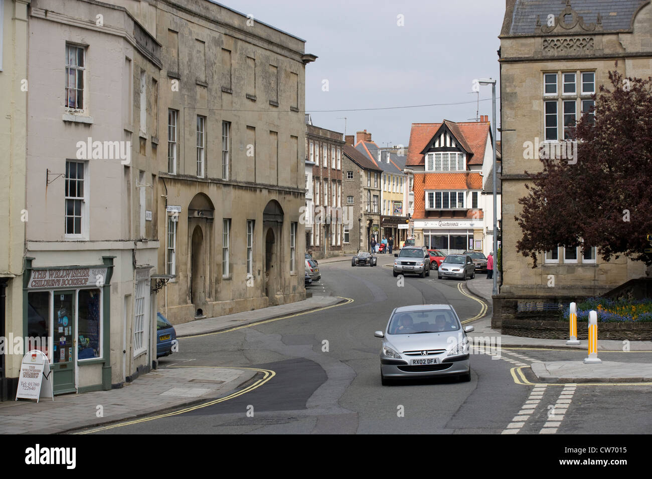 Devizes: market town Stock Photo - Alamy