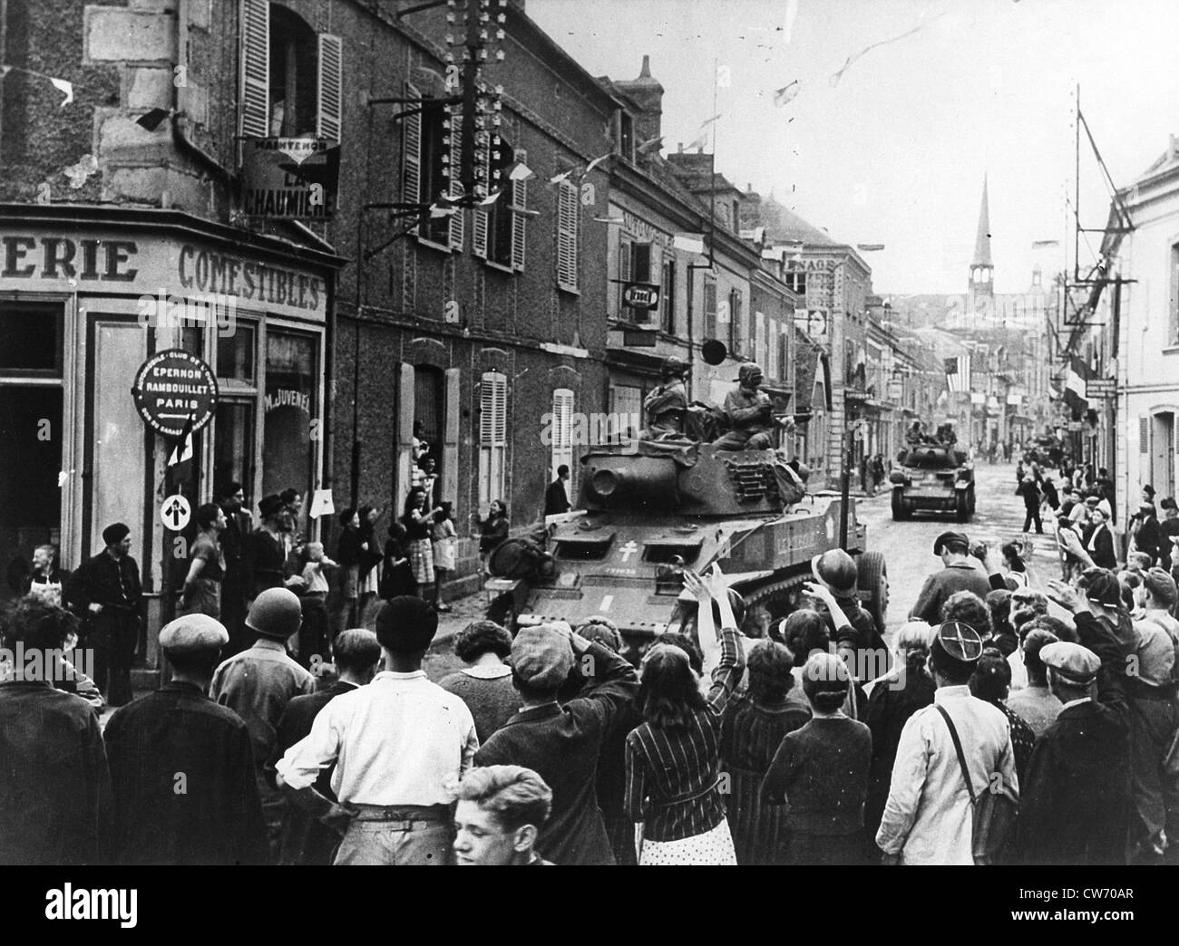 France 1944 hi-res stock photography and images - Alamy