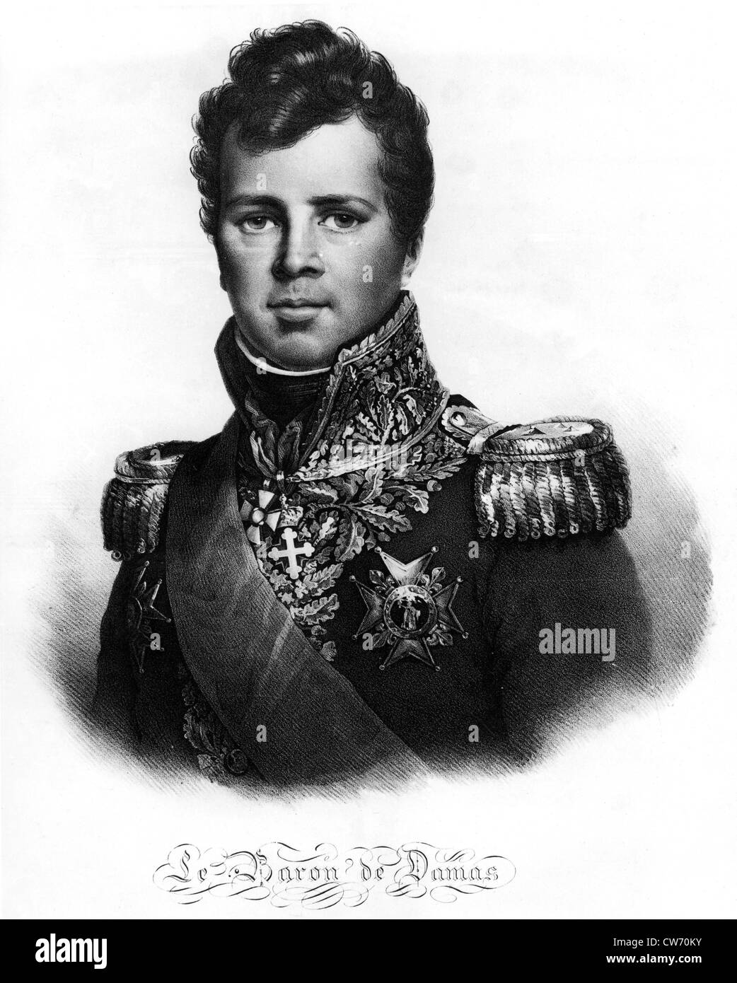 The baron of Damas Stock Photo - Alamy