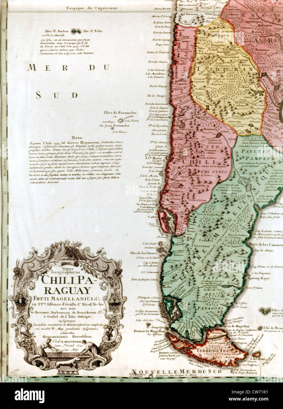 Chile Map High Resolution Stock Photography and Images - Alamy