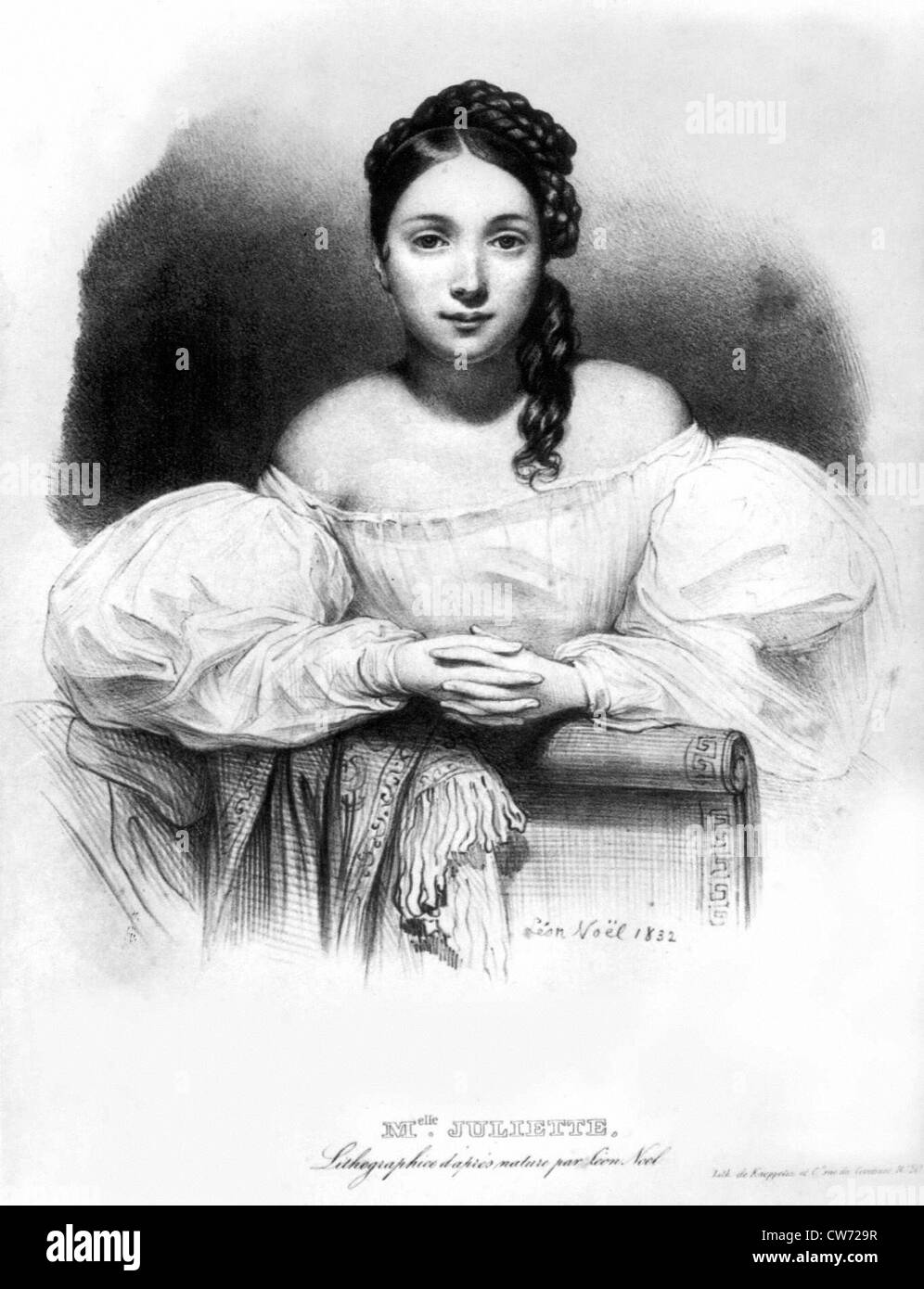 Portrait juliette drouet hi-res stock photography and images - Alamy