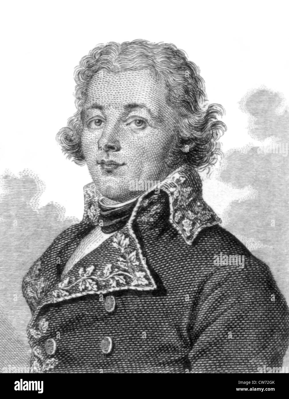 Jean Victor Moreau, French general Stock Photo - Alamy