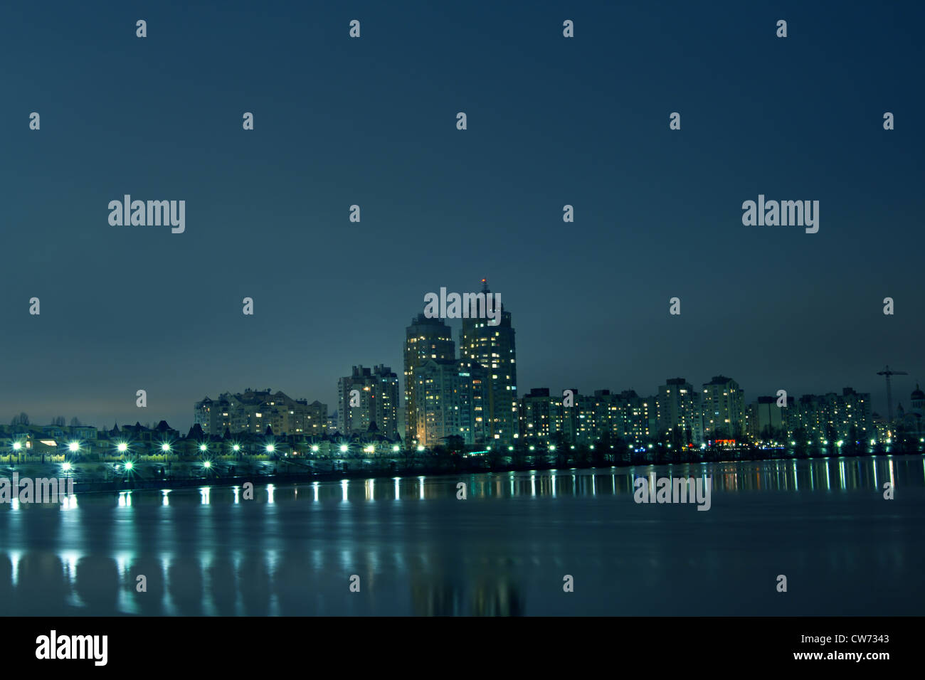 the night view Stock Photo - Alamy