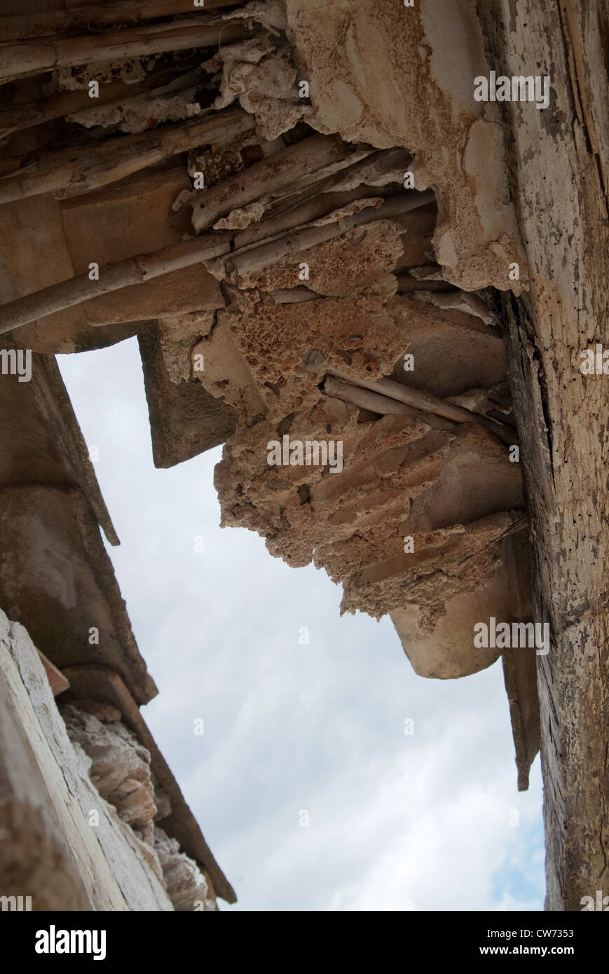 abandoned village, Vall de Laguar, Benimaurell province of Alicante ...