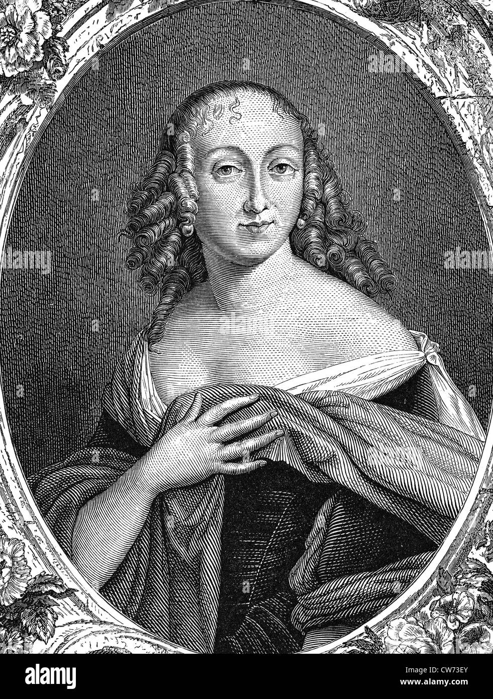 Francis Louise of la Baume le Blanc Stock Photo - Alamy