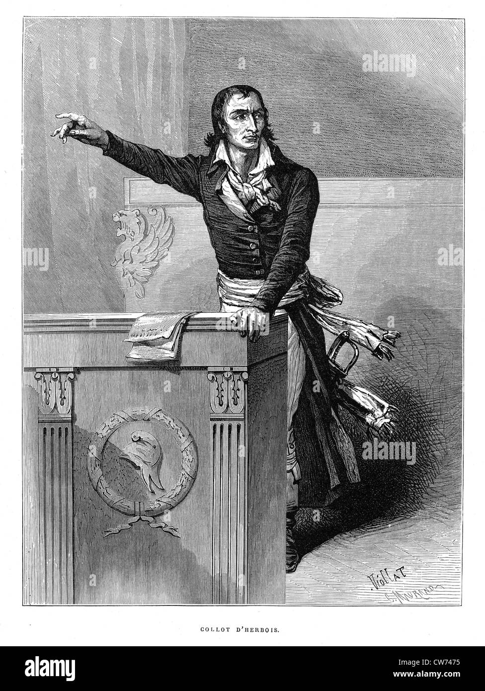 Collot of Herbois Stock Photo - Alamy