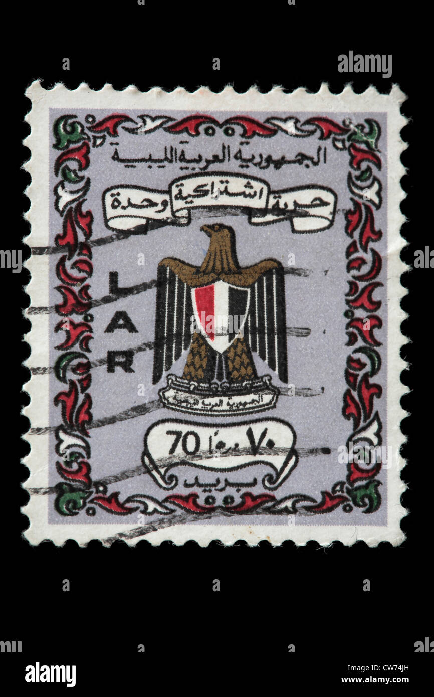 Postage stamp libya hi-res stock photography and images - Alamy