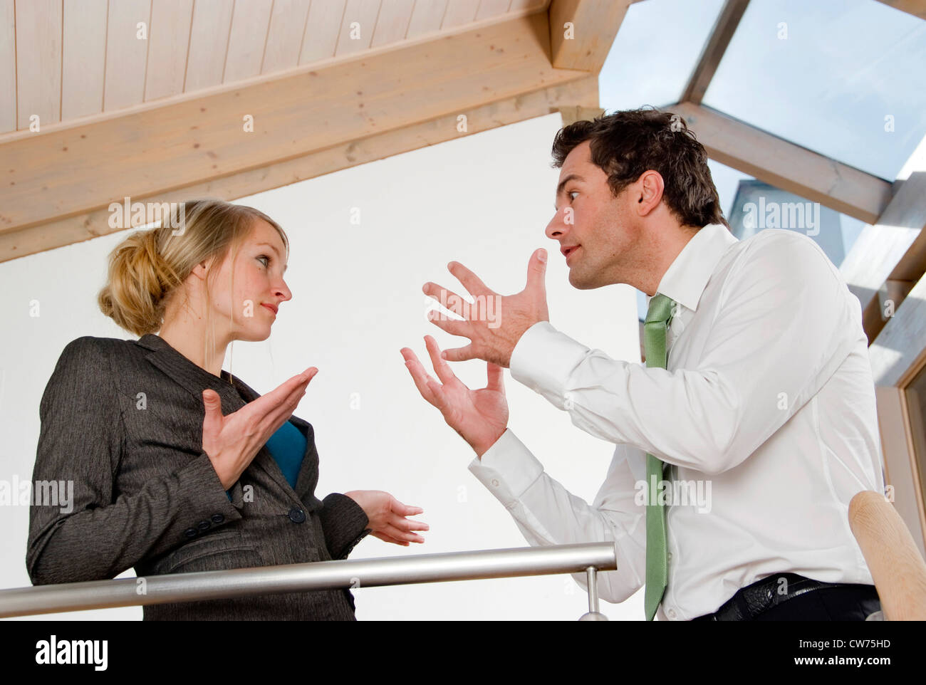 business people in conflict Stock Photo - Alamy
