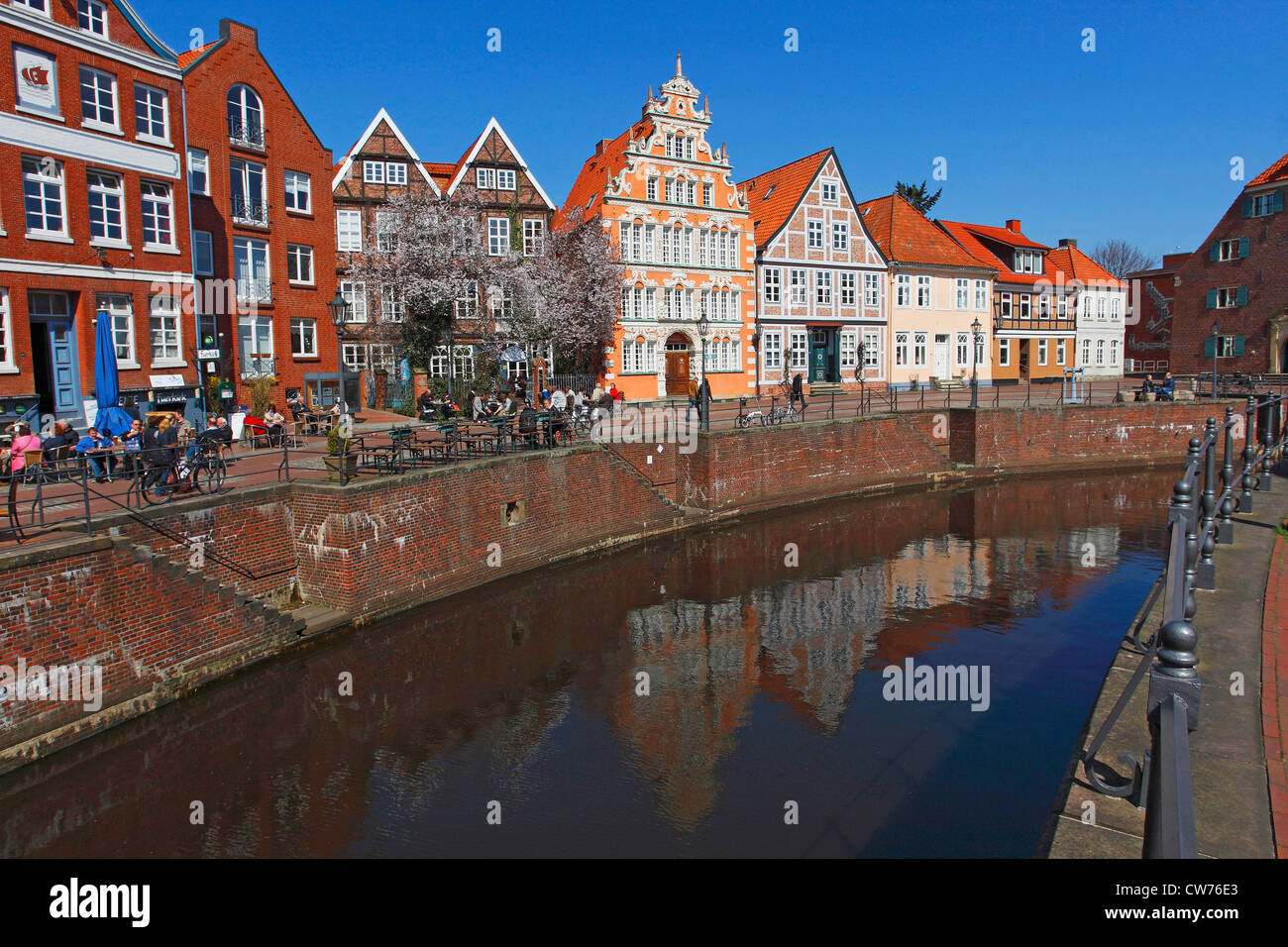 historical city of Stade, Germany, Lower Saxony, Stade Stock Photo - Alamy