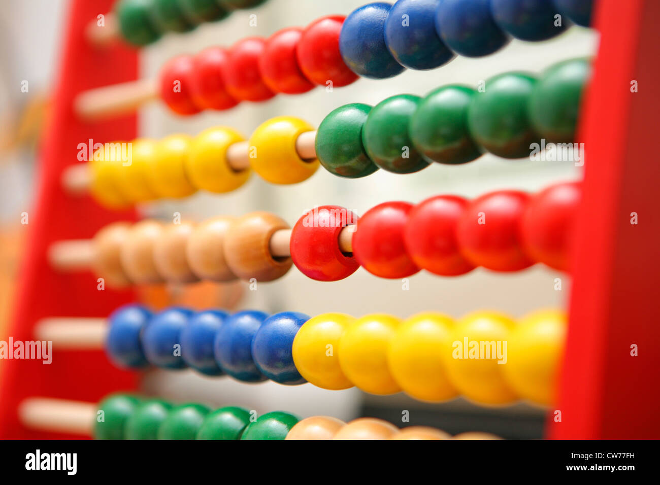 Coloured ball abacus hi-res stock photography and images - Alamy