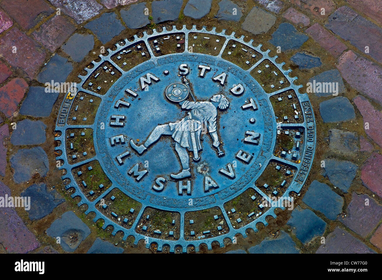 Manhole cover germany hi-res stock photography and images - Alamy