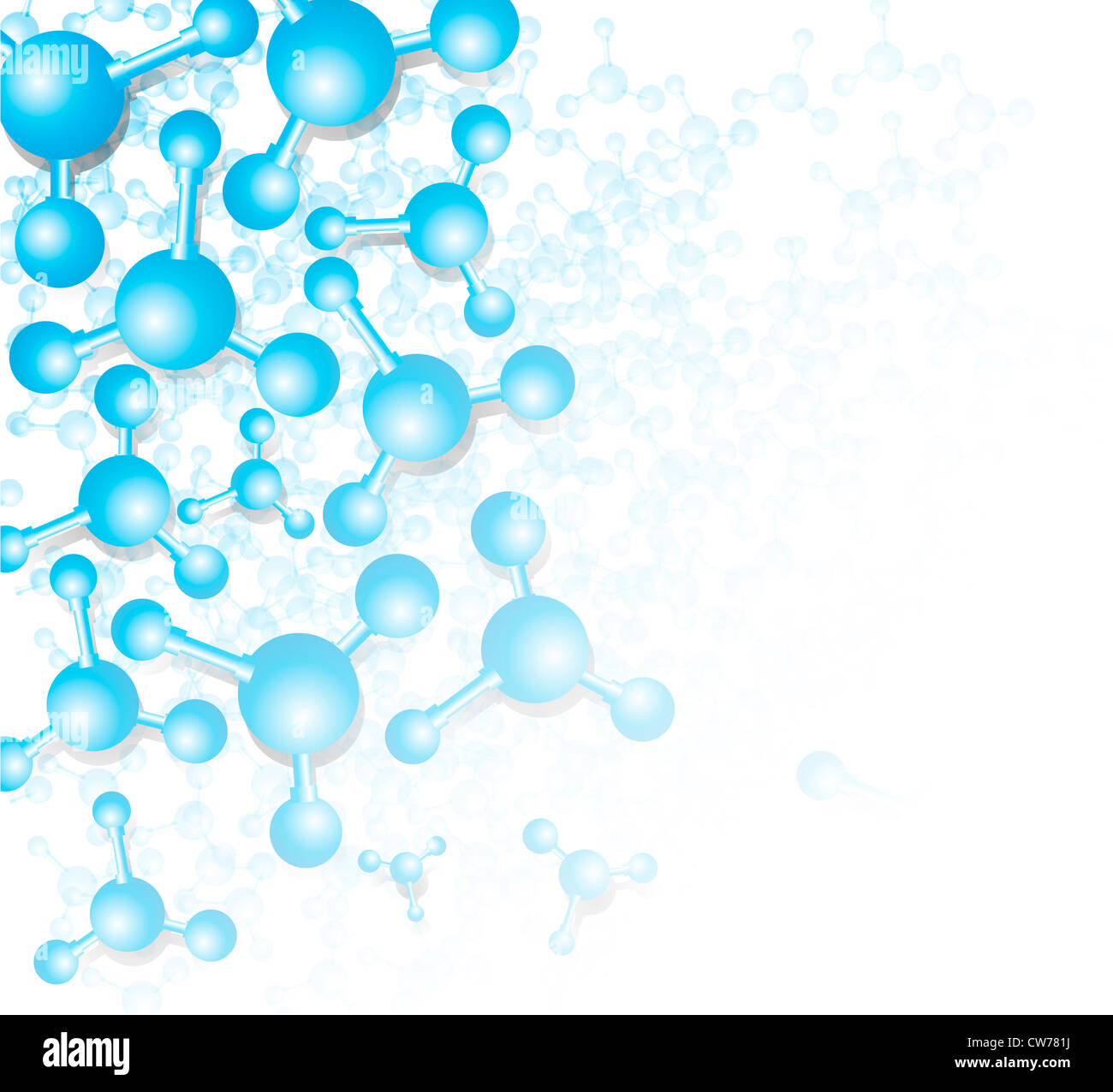 3d Render Of Atom Structure Of Oxygen Stock Photos & 3d Render Of Atom ...