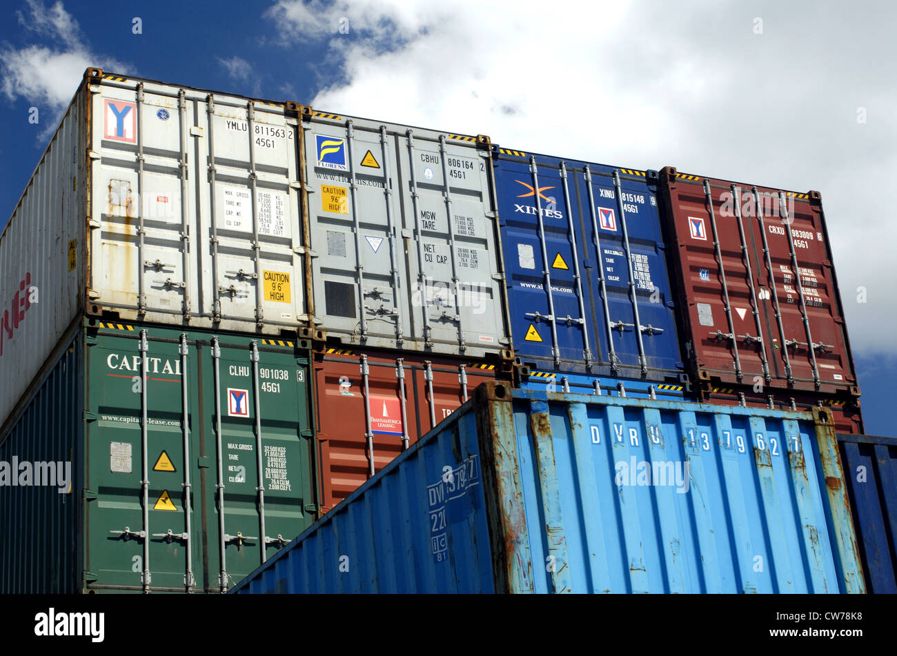 Container Ship In Harbour High Resolution Stock Photography and Images ...