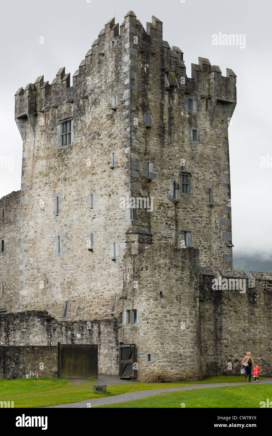 Ross Castle Killarney Co Kerry Ireland Stock Photo - Alamy