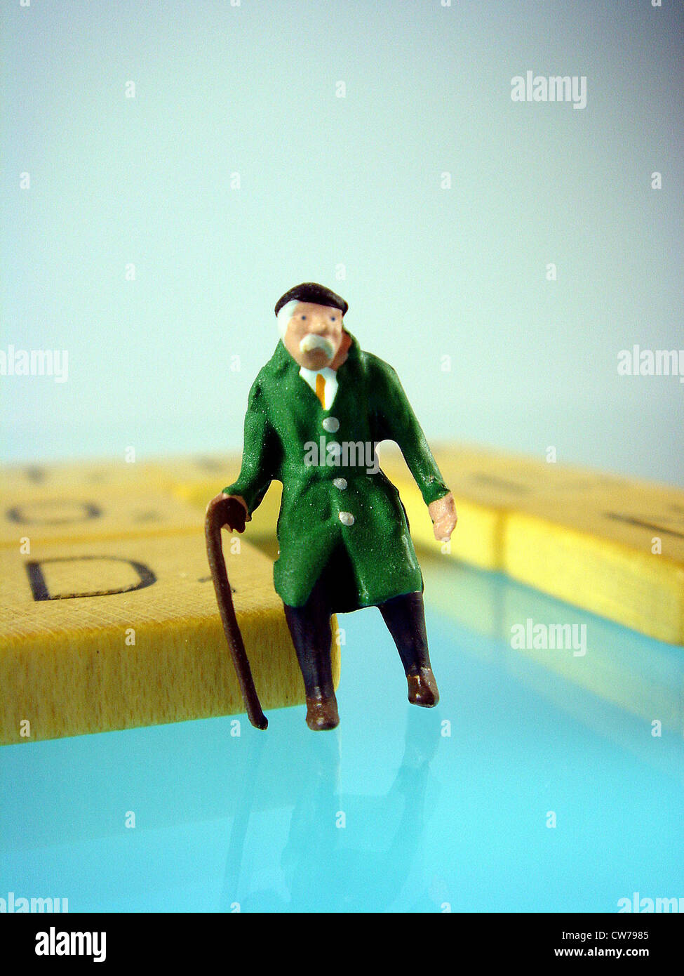 Symbolic picture age, poverty, death Stock Photo - Alamy