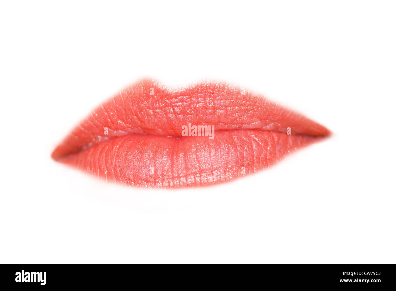 Red lips pout close up hi-res stock photography and images - Alamy