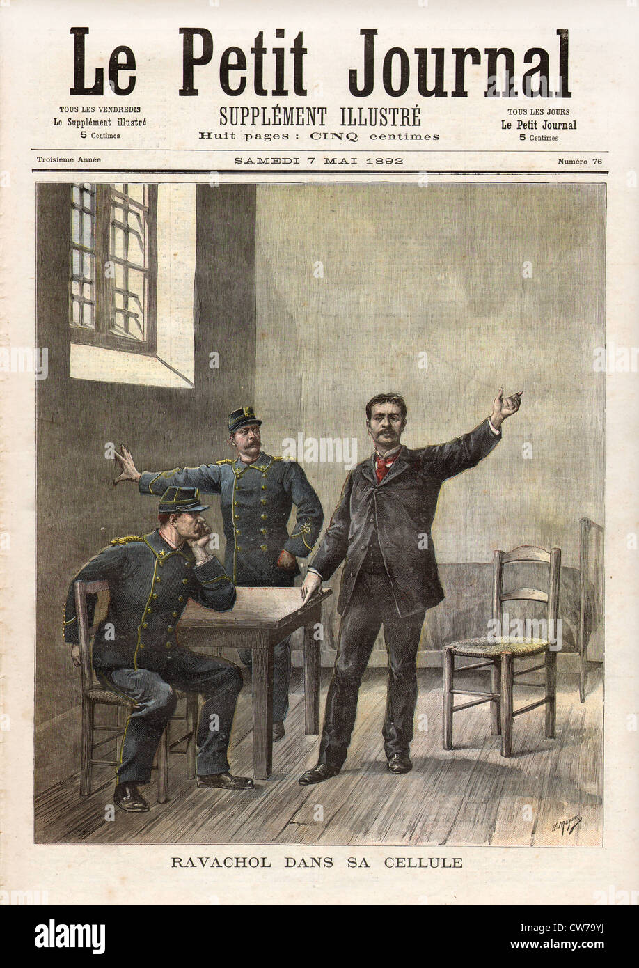 Ravachol in prison Stock Photo - Alamy