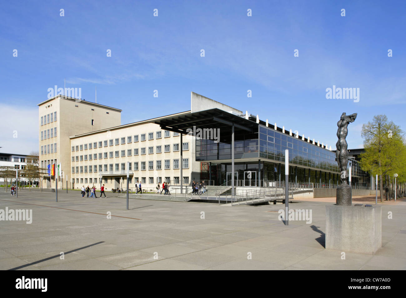 The Parliament of Saxony building, designed by Peter Kulka, Dresden ...