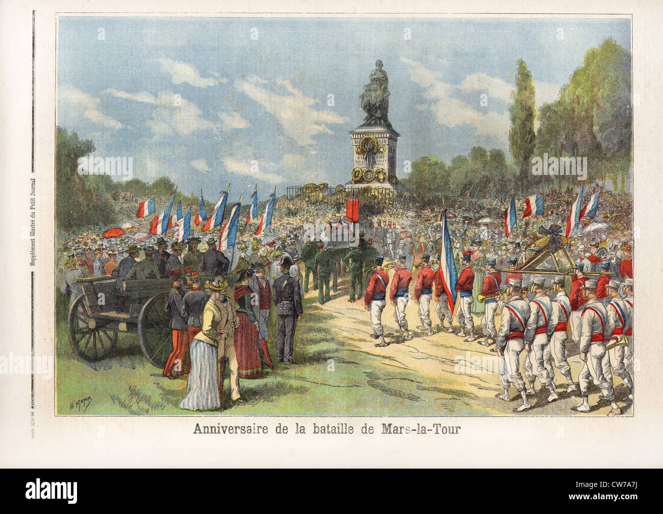 Battle of Mars la Tour Stock Photo - Alamy