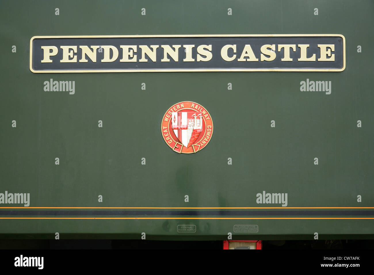 Diesel locomotive railway nameplate hi-res stock photography and images ...
