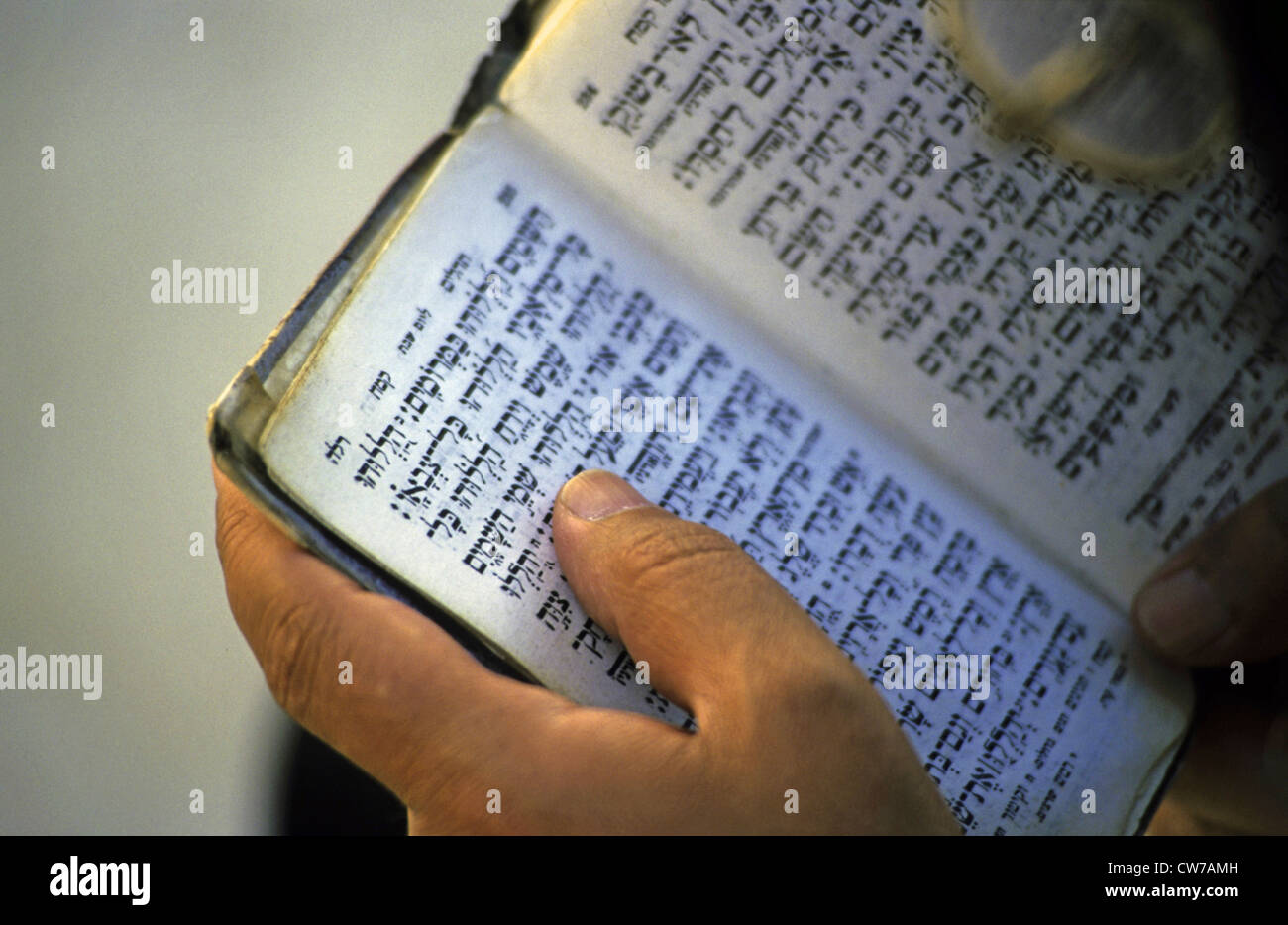 Torah, prayer book of jews, Israel, Jerusalem Stock Photo - Alamy