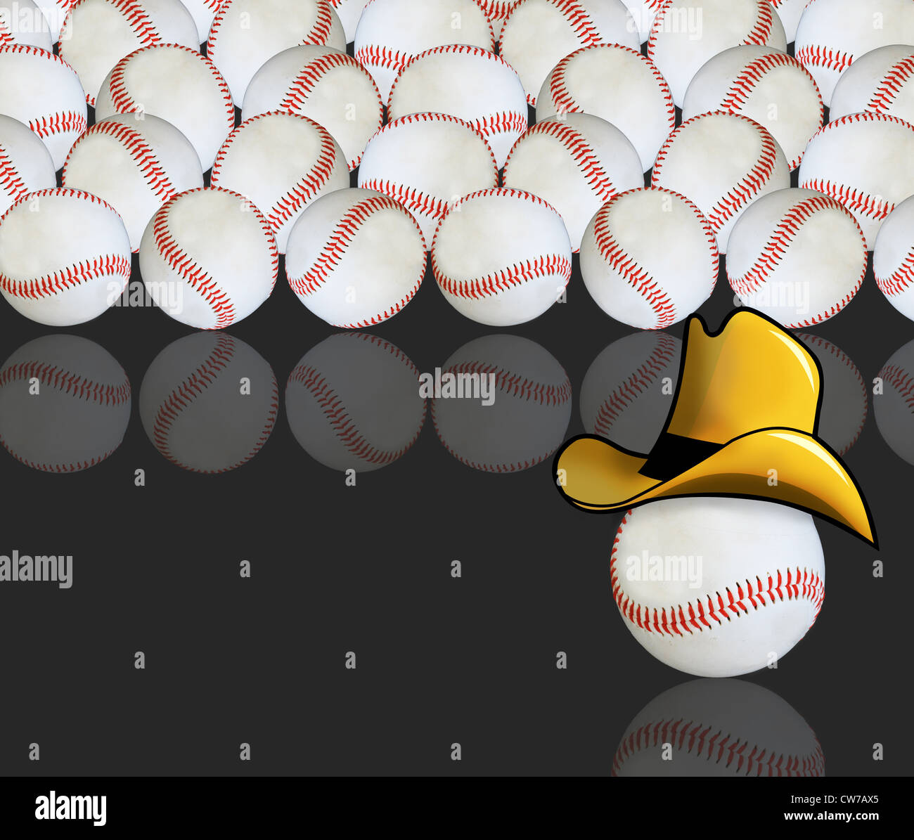 Many baseballs hi-res stock photography and images - Alamy