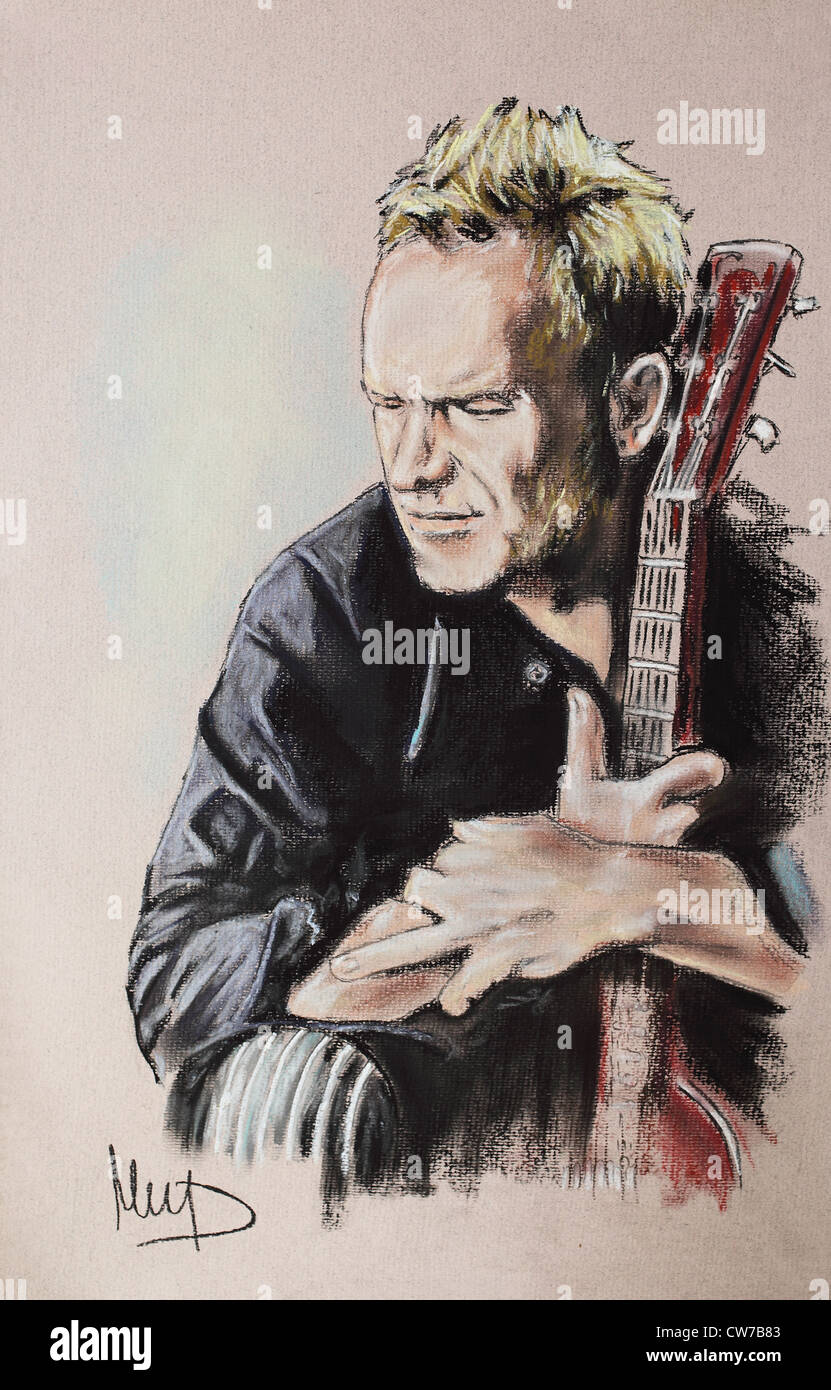 Sting singer hi-res stock photography and images - Alamy