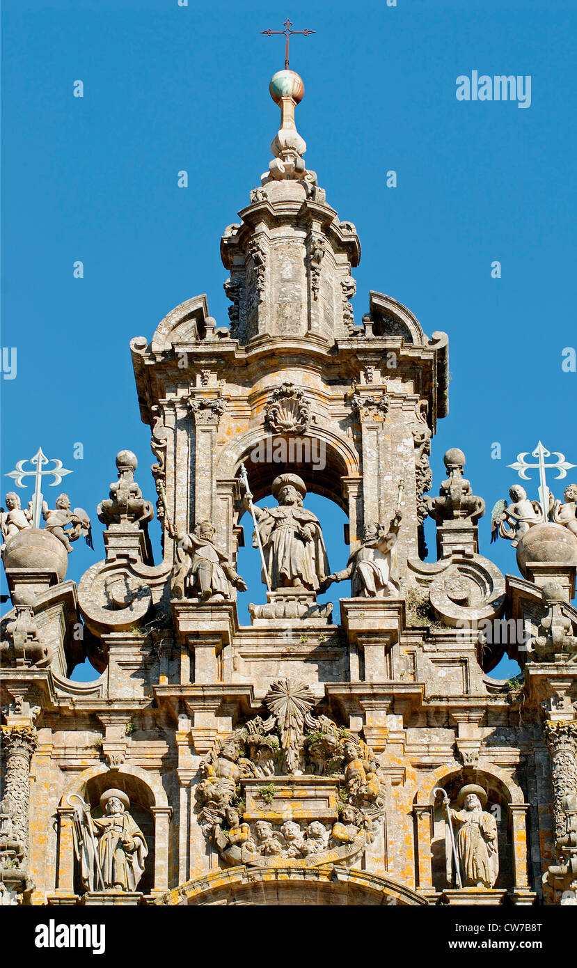 Cathedral of Santiago de Campostella, Spain Stock Photo - Alamy