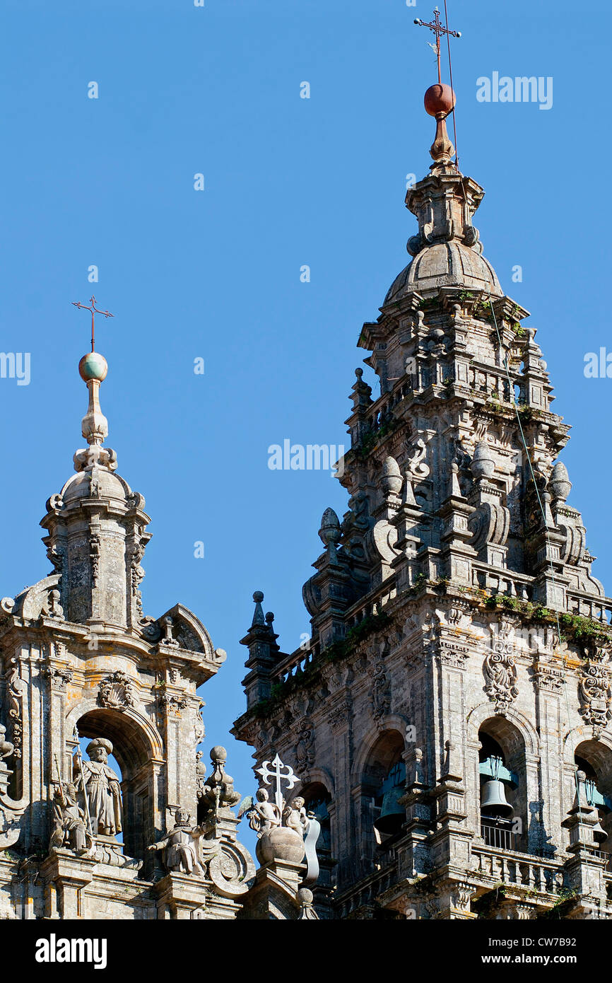 Cathedral of Santiago de Campostella, Spain Stock Photo - Alamy