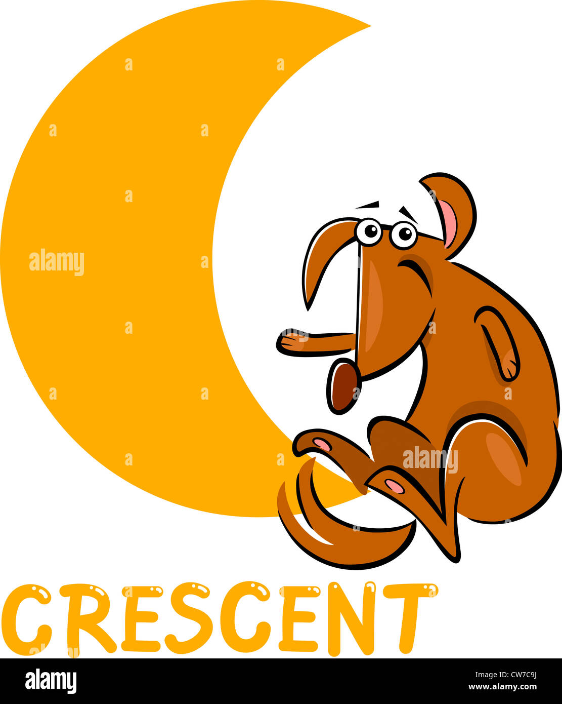 Crescent shape for children hi-res stock photography and images - Alamy