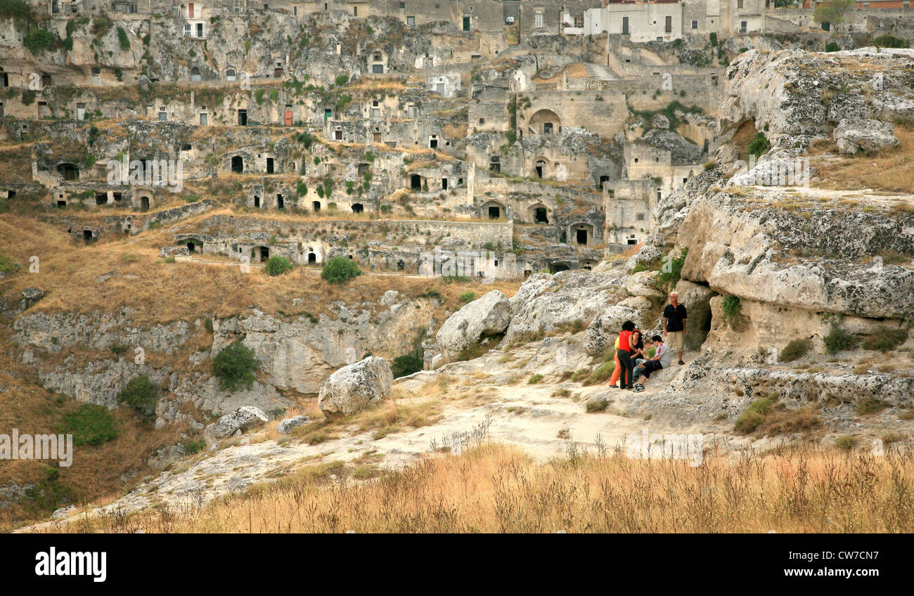 The Sassi, Matera, Italy Stock Photo - Alamy