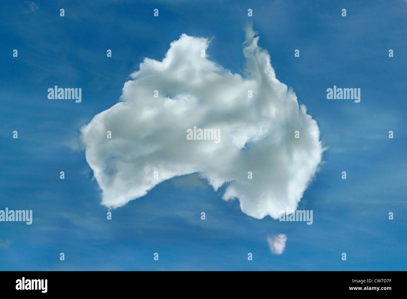 A map of australia hi-res stock photography and images - Alamy