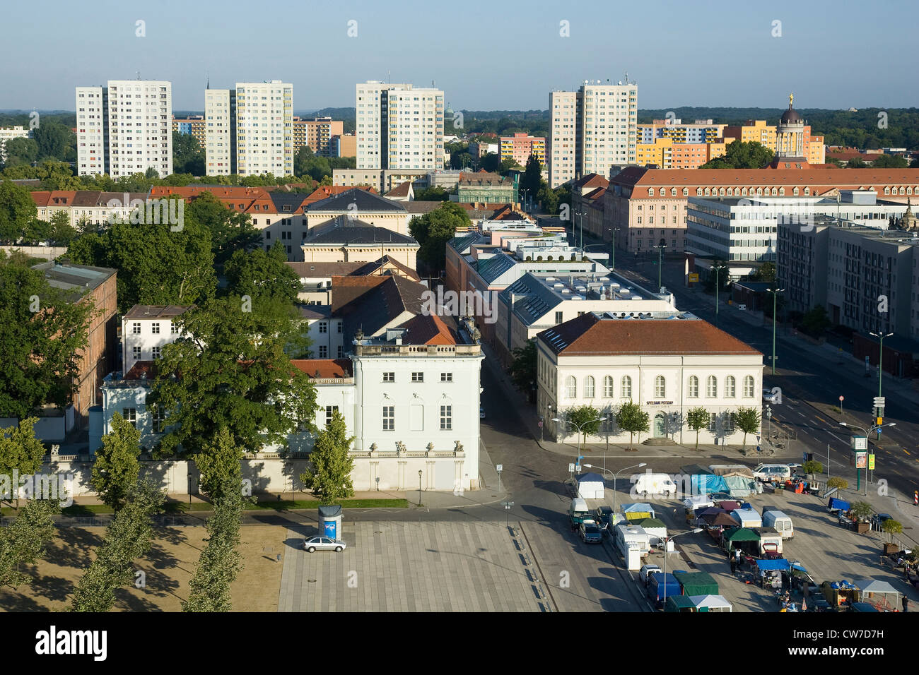 Germany brandenburg potsdam brandenburg street hi-res stock photography ...