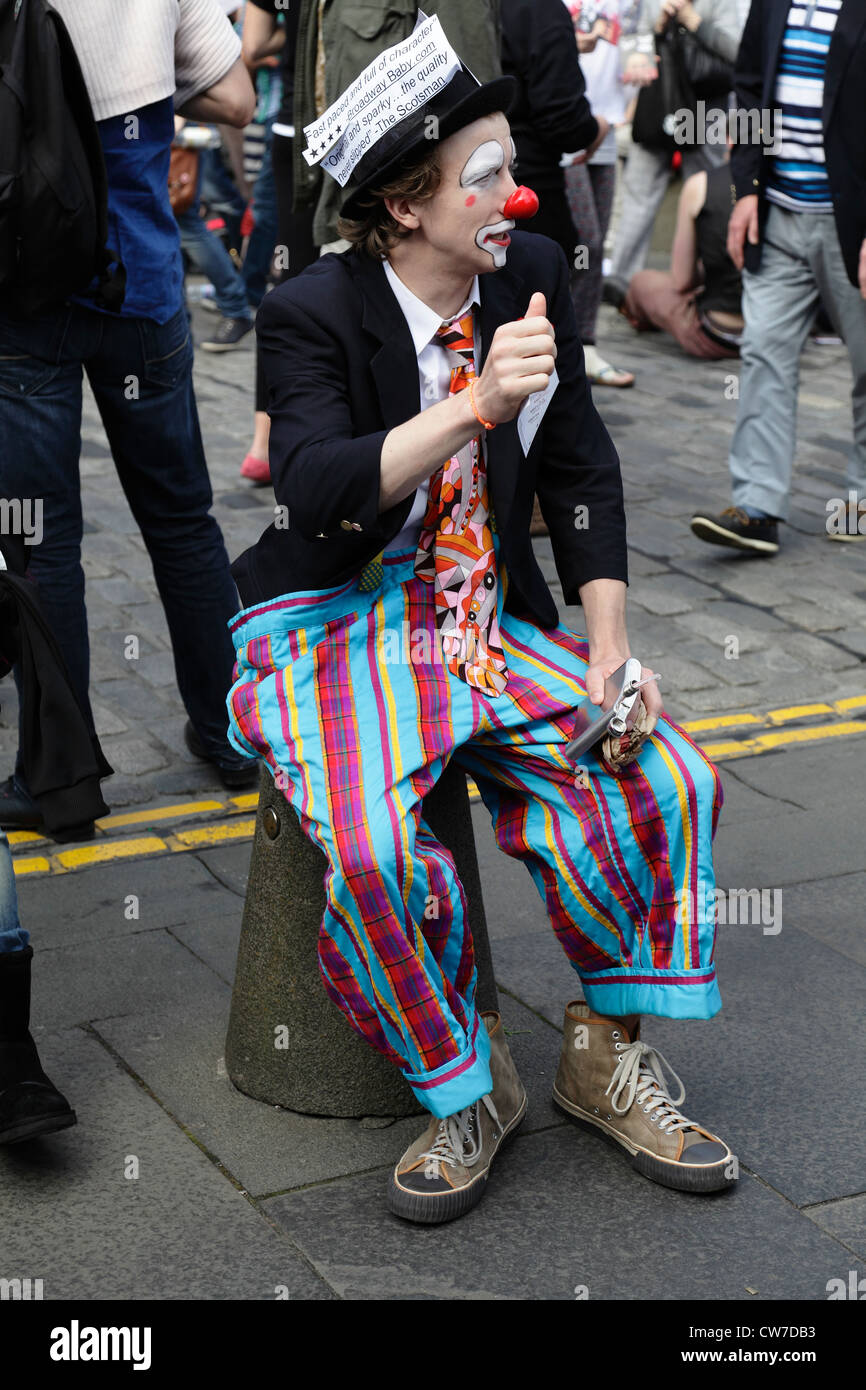 Actor Adam Petherbridge promoting play All An Act at the Edinburgh ...