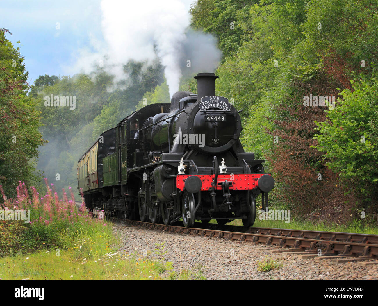Steam Locomotive Ivatt Class 2 6 0 High Resolution Stock Photography ...