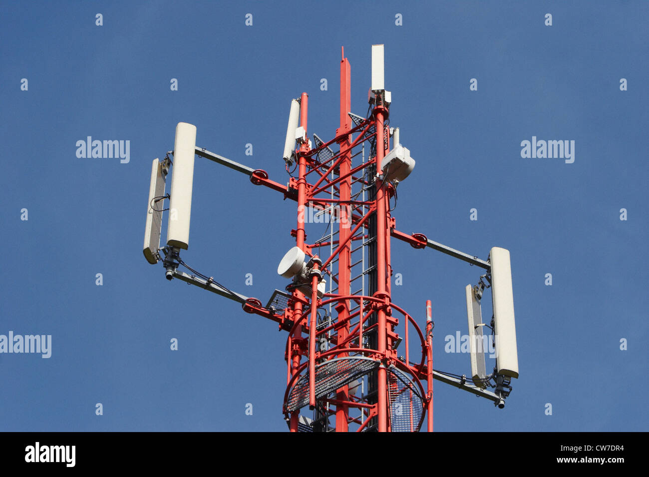 Austrian mobile phone transmitter, Austria Stock Photo - Alamy