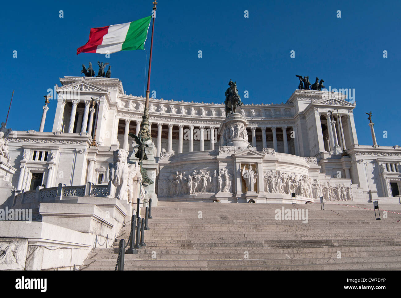 Details of The Victor Emmanuel II monument, Rome, Italy Stock Photo - Alamy